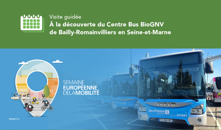À la découverte du Centre Bus BioGNV de Bailly-Romainvilliers